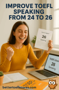 How to Improve TOEFL Speaking from 24 to 26 - Better TOEFL Scores ...